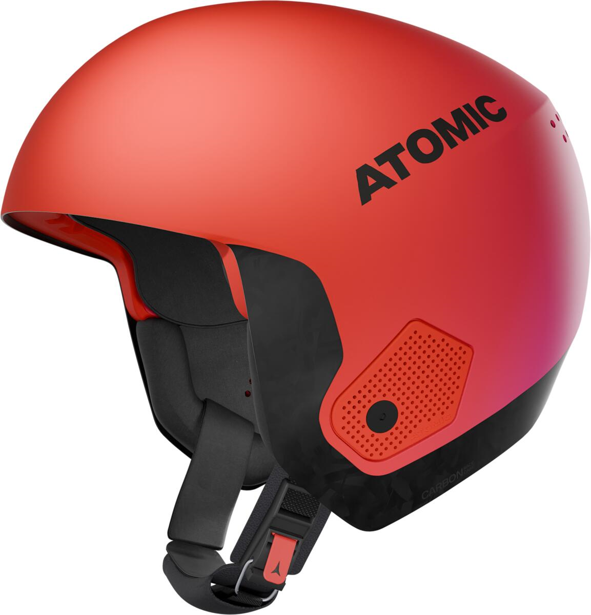ATOMIC helmet Redster WC red tension carbon – Motosports