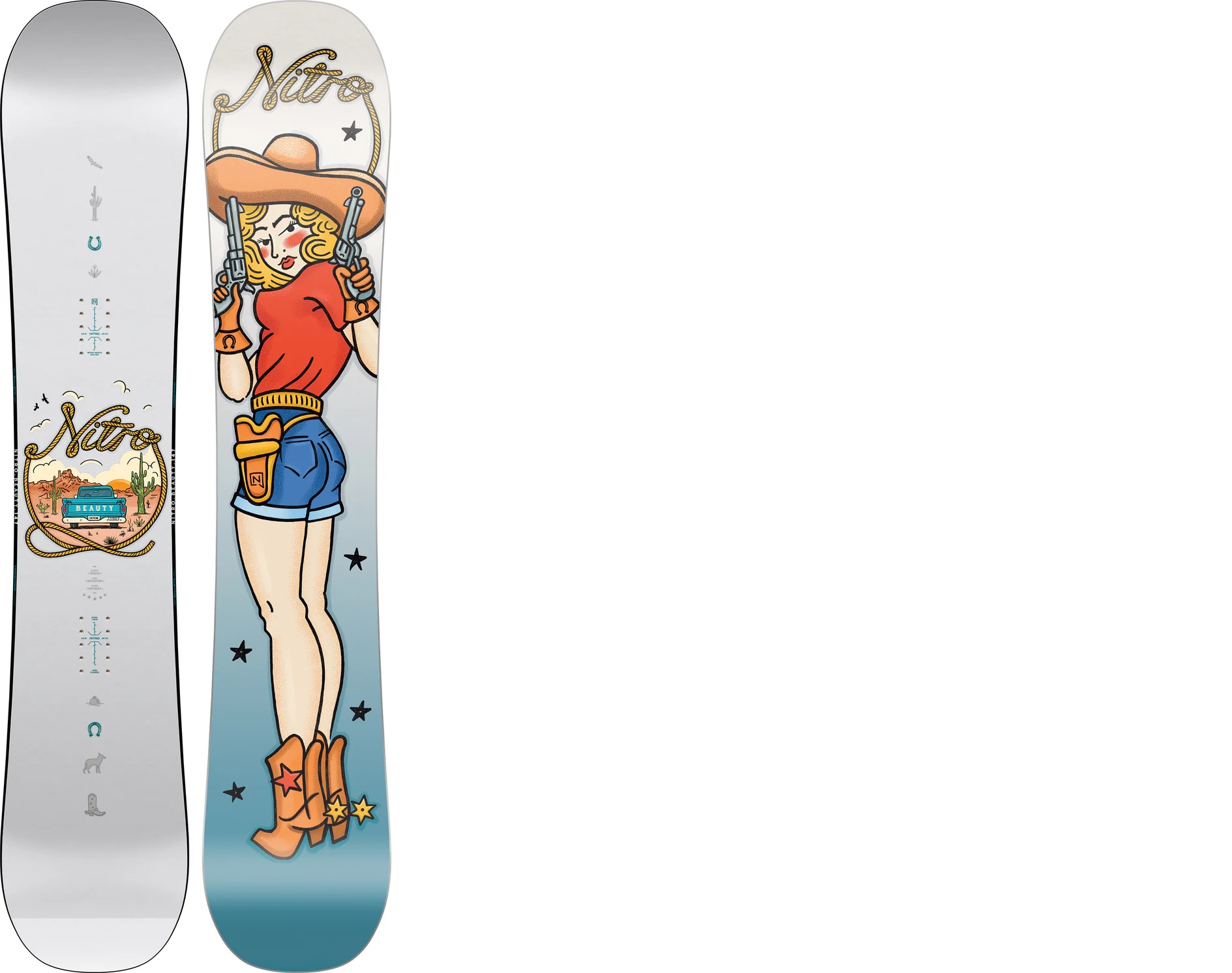 NITRO Beauty WMS snowboard – Motosports