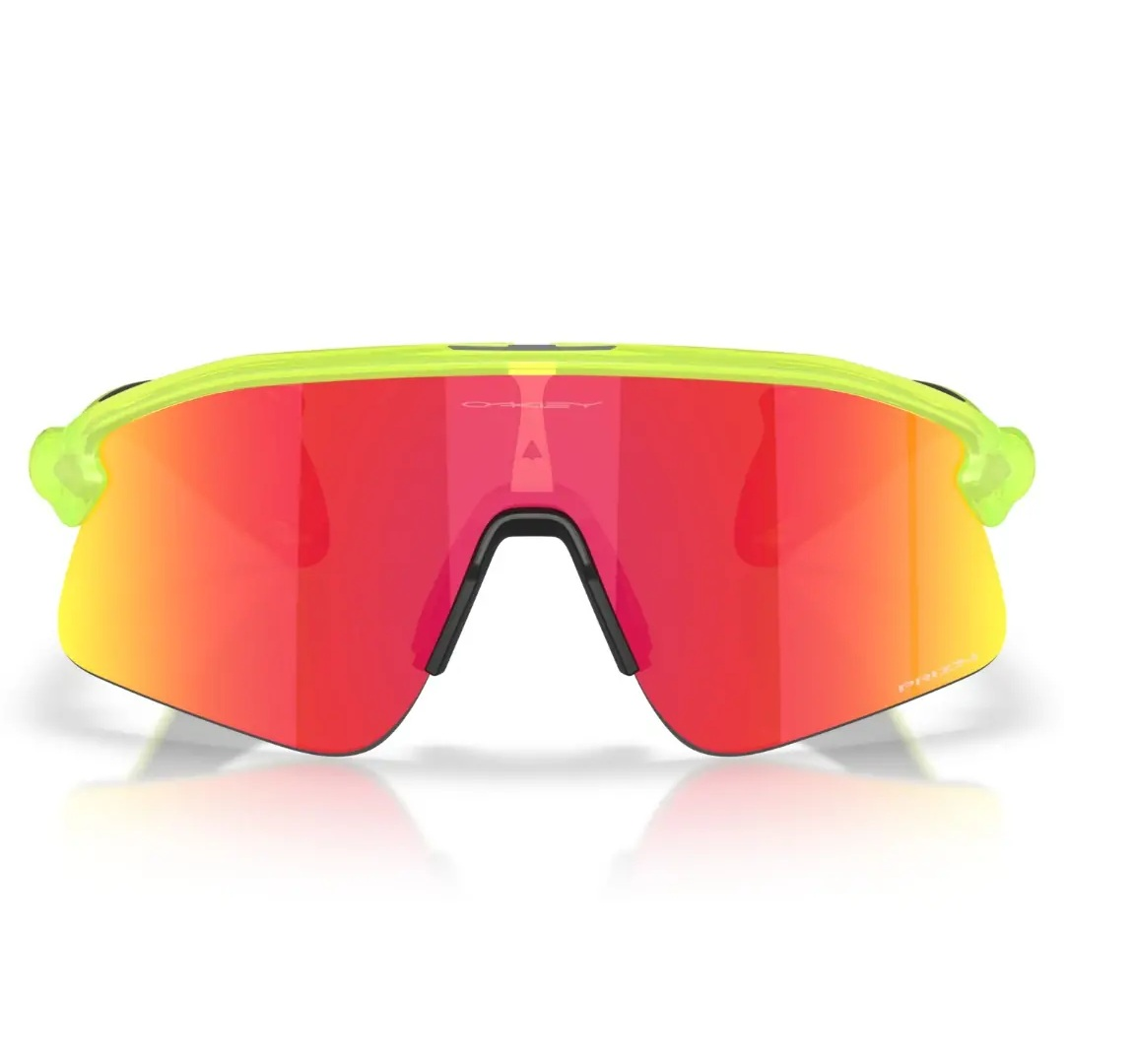 OAKLEY Stunt Devil matt uranium yellow w/prizm ruby saulesbrilles ...