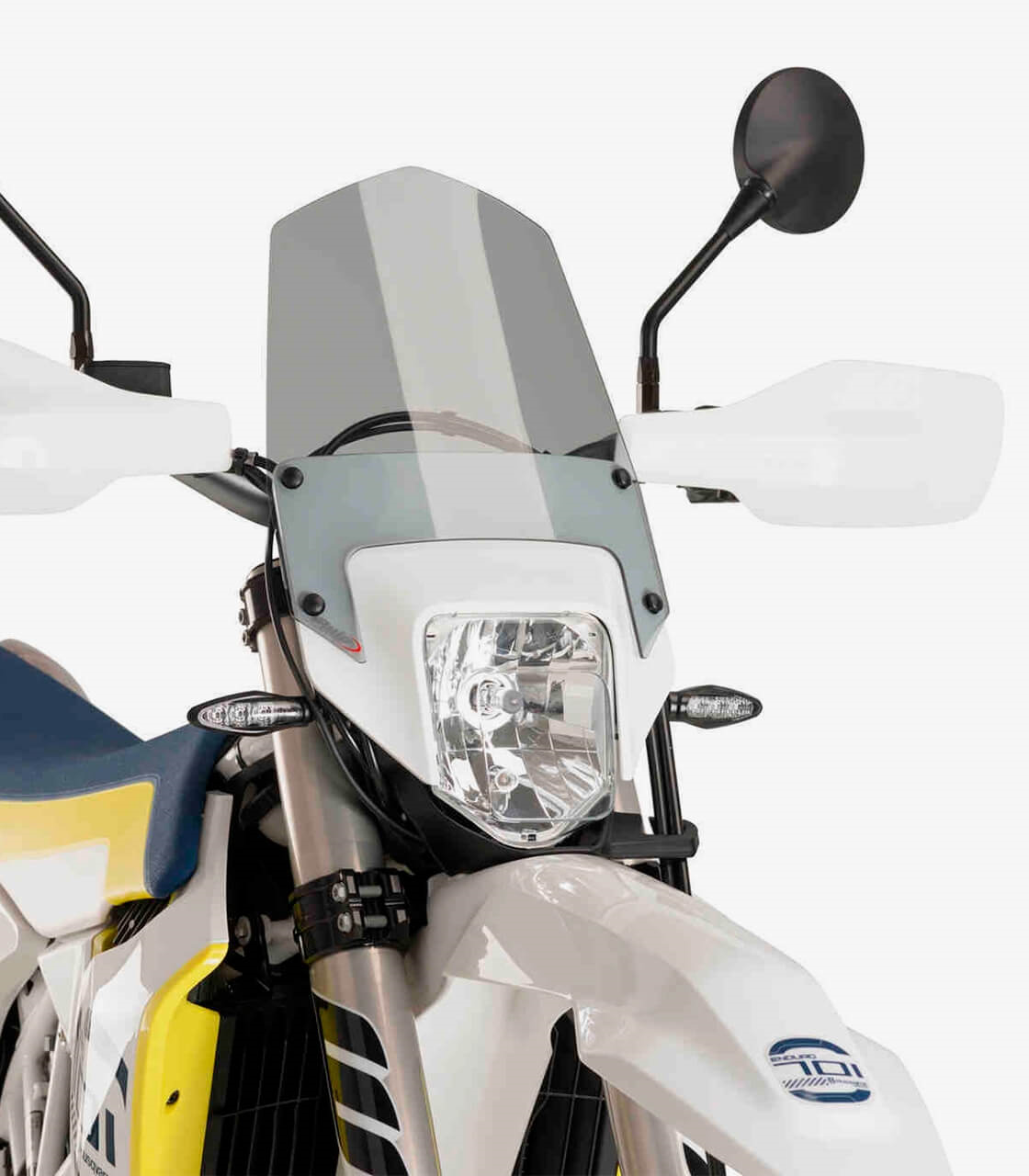 PUIG vējstikls Husqvarna E/SM 701 Smoke – Motosports